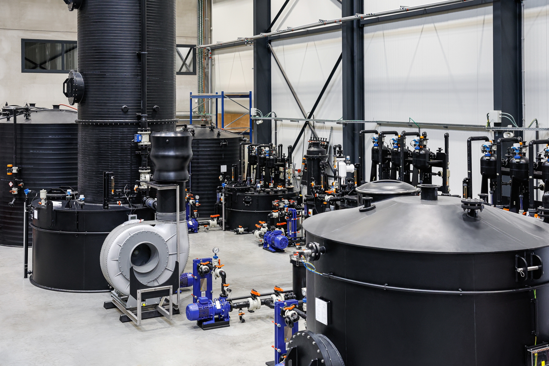 Scrubberpark voor Nippon Gases België | Teblick